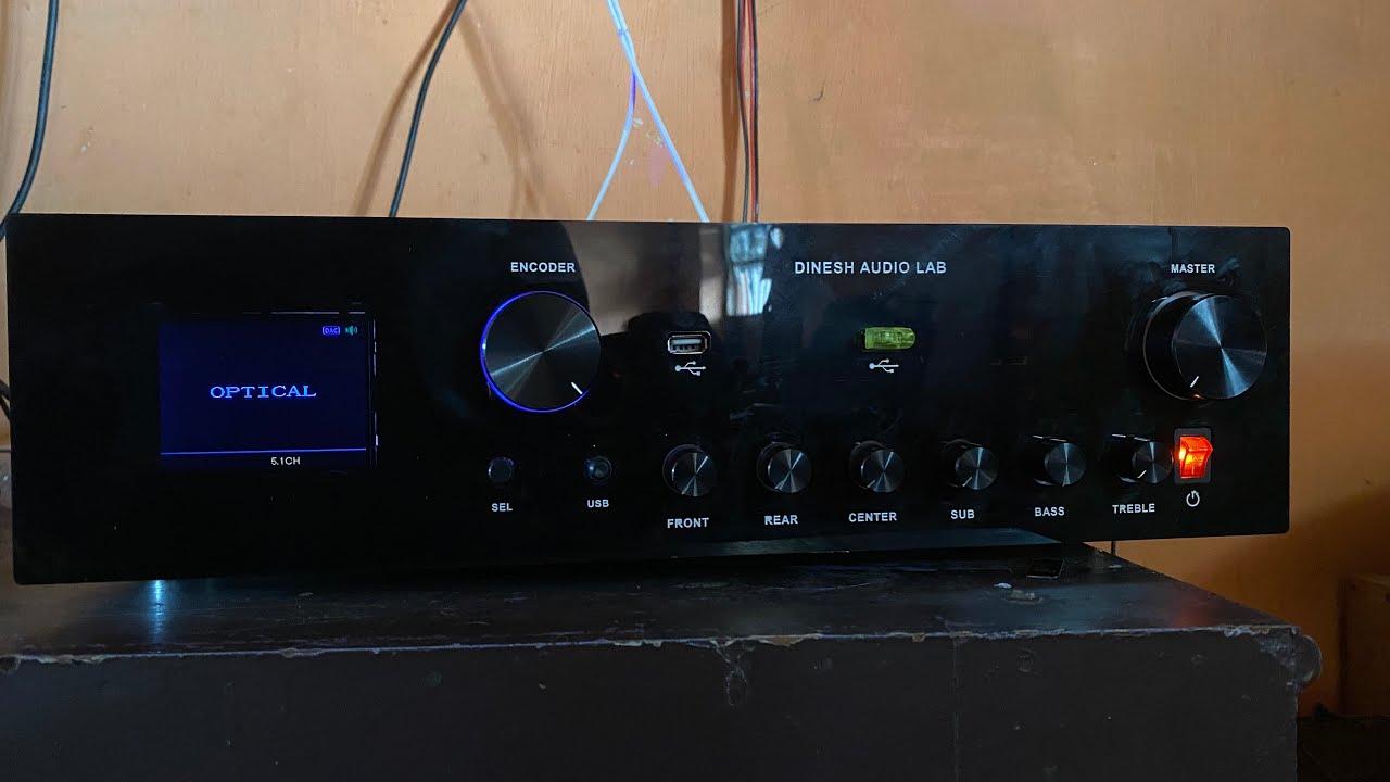 AVR + Analogue 5.1Amplifier Prologic Audio Result💥 |Dinesh Audio Lab|9443474754|#salem - YouTube