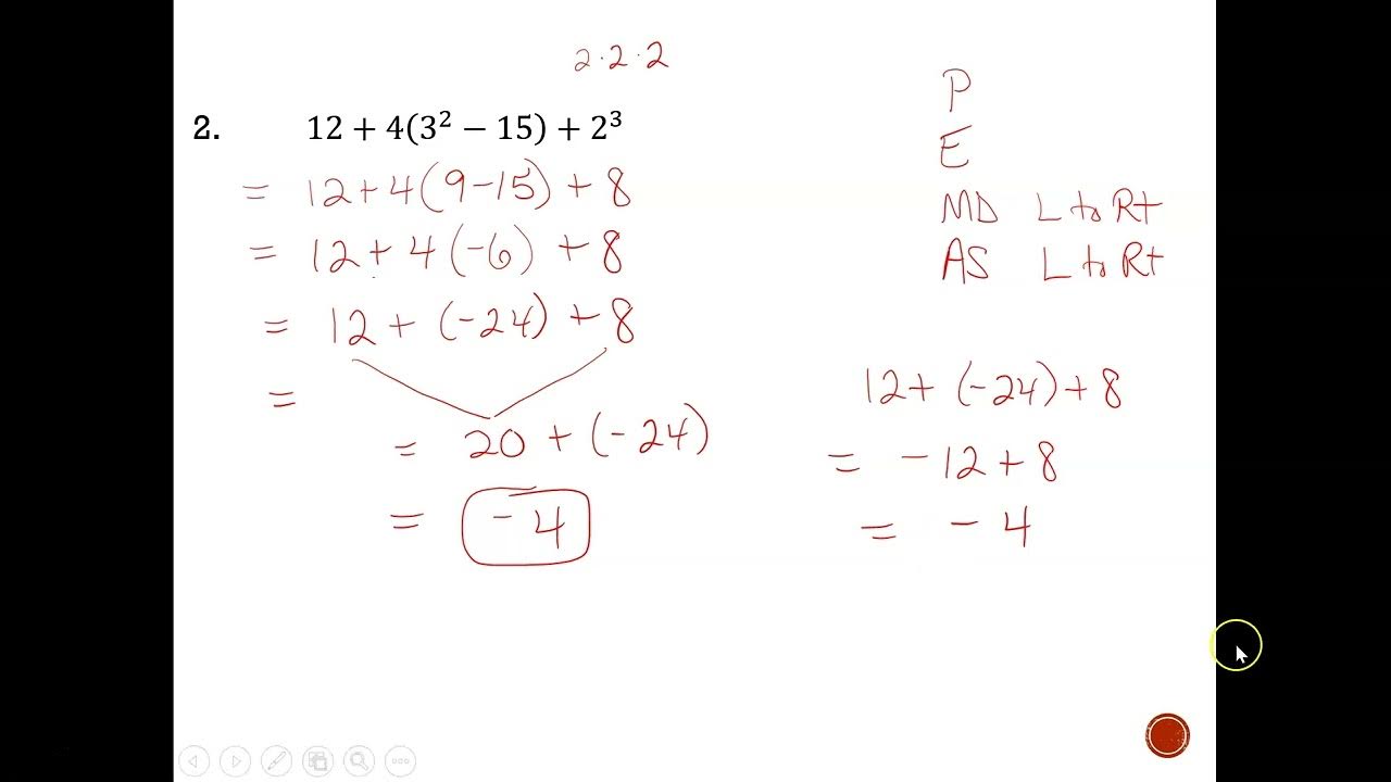 Order of Operations - YouTube