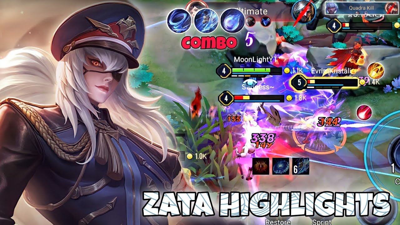 Zata Highlights, Montage & Best Moments | Arena of Valor | Liên Quân ...