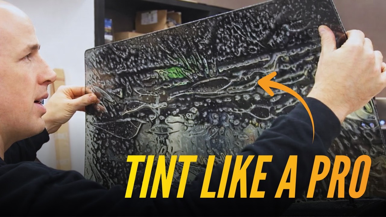 How to Install Window Tint Like a Pro | Sun Stoppers Tutorial - YouTube