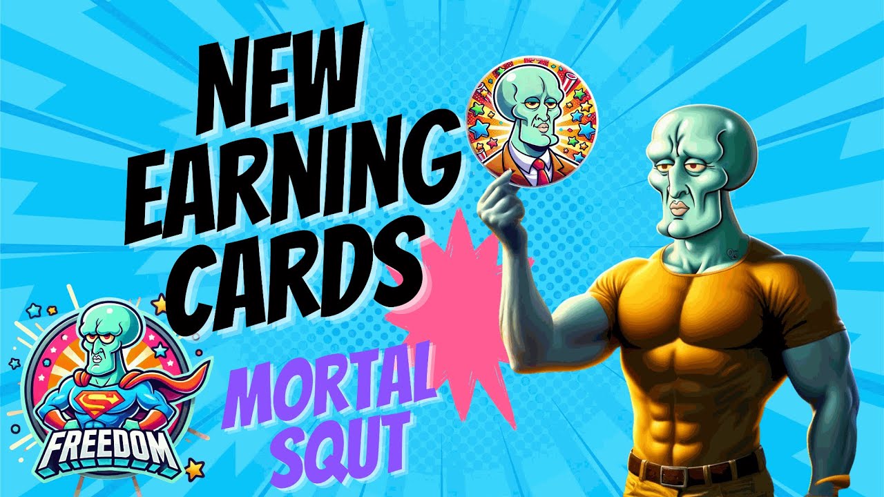 NEW PASSIVE INCOME CARDS! MORTAL SQUT - YouTube