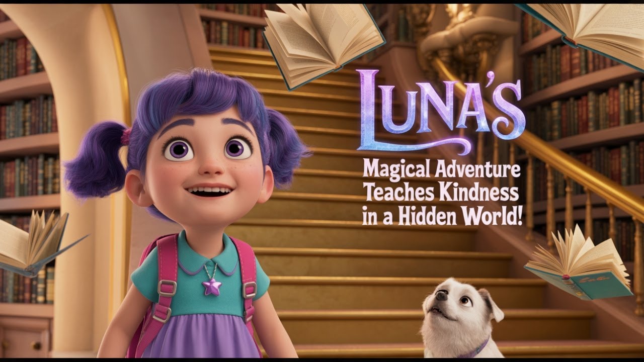 Luna's Magical Adventure Teaches KINDNESS in a Hidden World! - YouTube