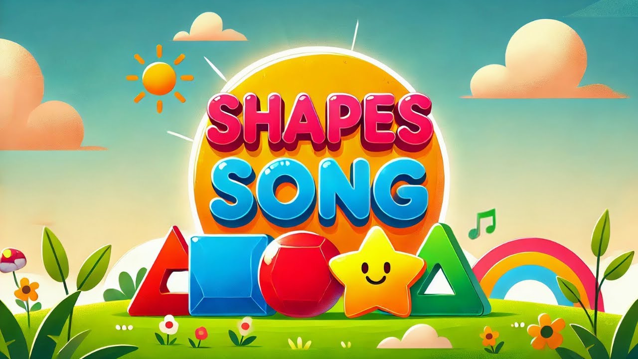 SHAPES Song for Kids | Circle, Square, Triangle, and More! | Twinkle Star Playtime TV 🌟 - YouTube