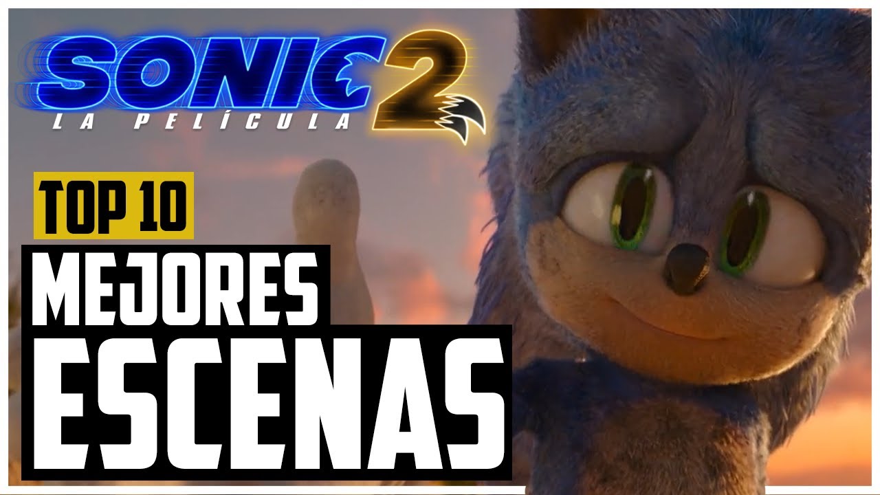 las 10 MEJORES ESCENAS de Sonic 2 La Película - YouTube