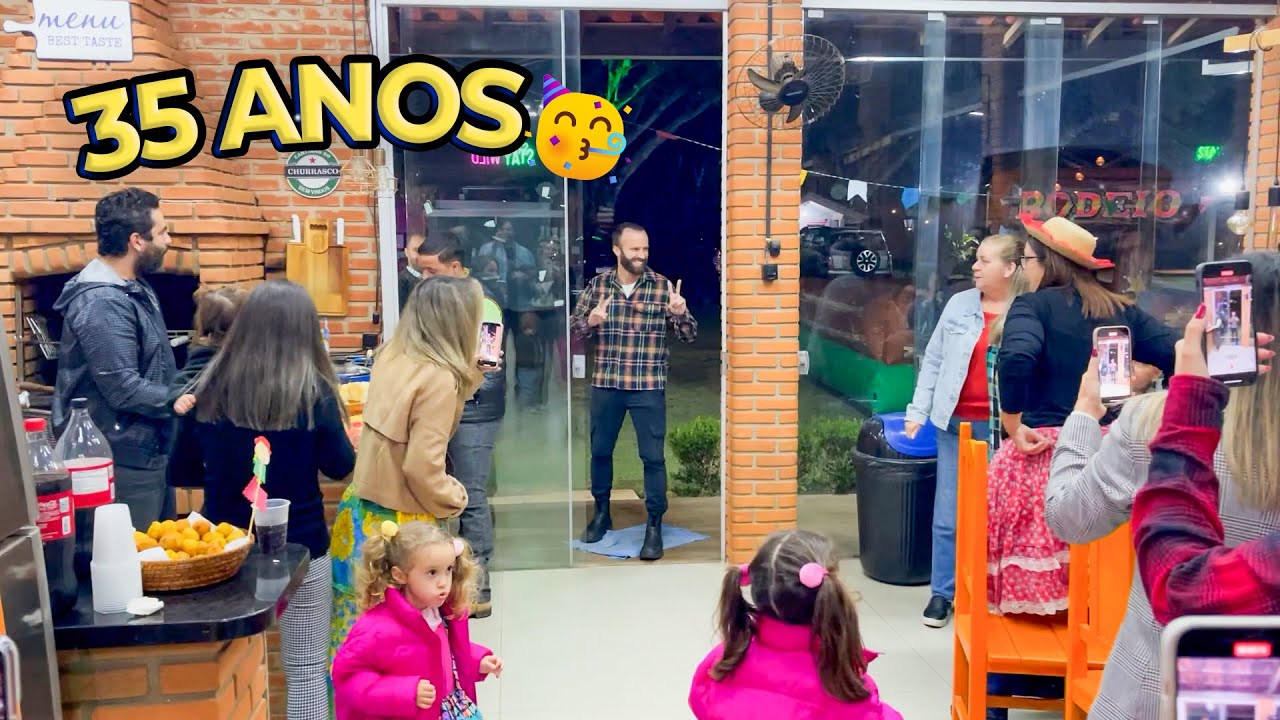 Niver supresa DE 35 ANOS DO FER - YouTube