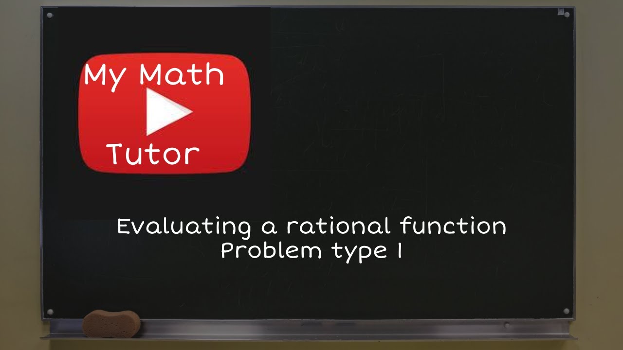 ALEKS | Evaluating a rational function: Problem type 1 - YouTube