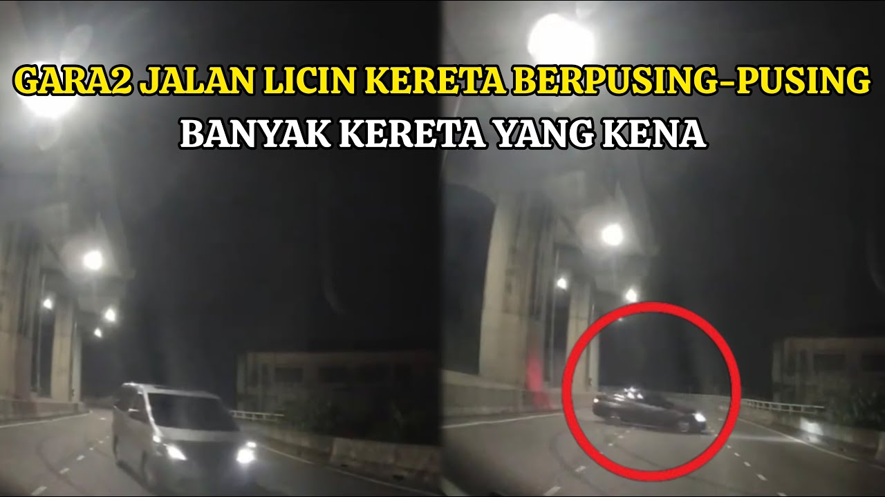 DETIK CEMAS KERETA BERPUSING JALAN LICIN DITUANG MINYAK - YouTube
