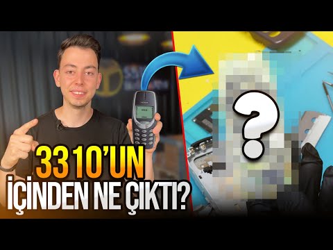 Nokia 3310'un içini açtık! Beton mu çıktı?