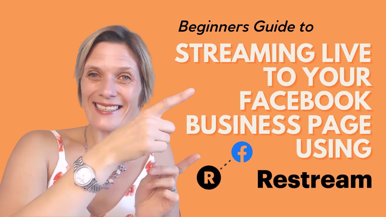 Brand New Restream.io Facebook Live Tutorial update August 2020 - YouTube