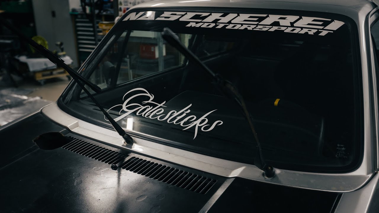Golf Mk1 1.8T AWD Stickers - Car Meet Prep - YouTube
