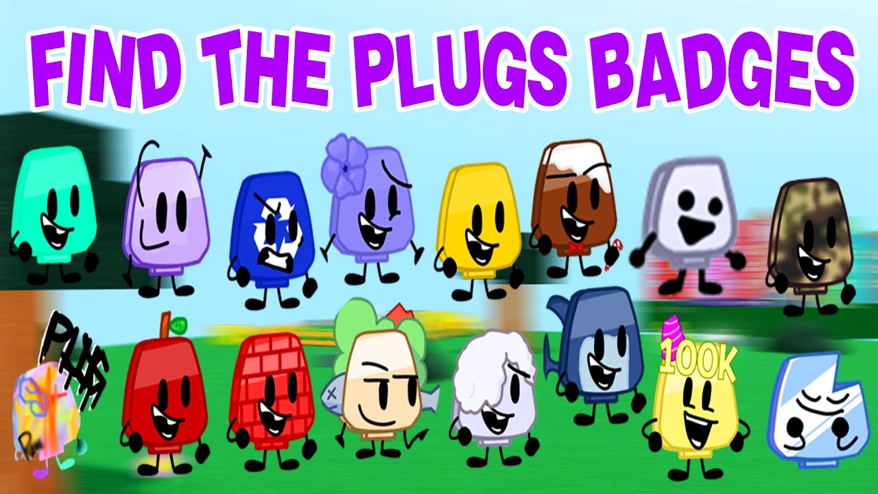 How To Find *Plugs* in Find The Plugs Badges - ROBLOX - YouTube