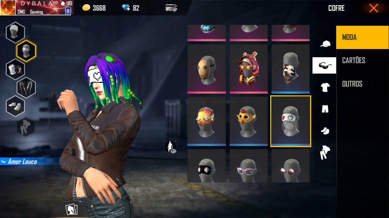 #Mostrando minha coleção de skins no free fire - YouTube