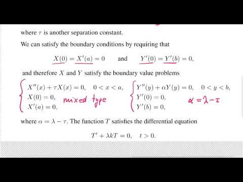 9 E2 Two D Heat Equation - YouTube