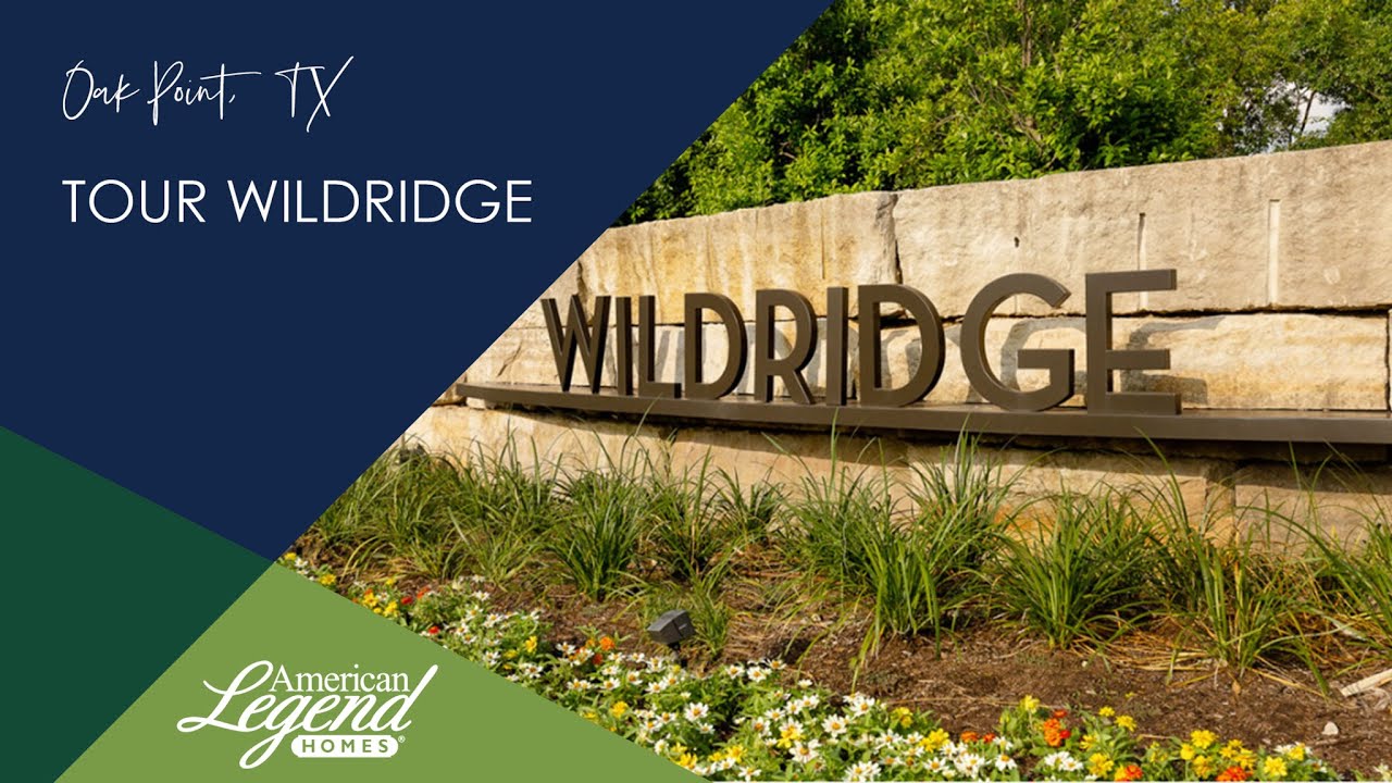 Wildridge Community - Oak Point, TX 75068 - American Legend Homes - YouTube