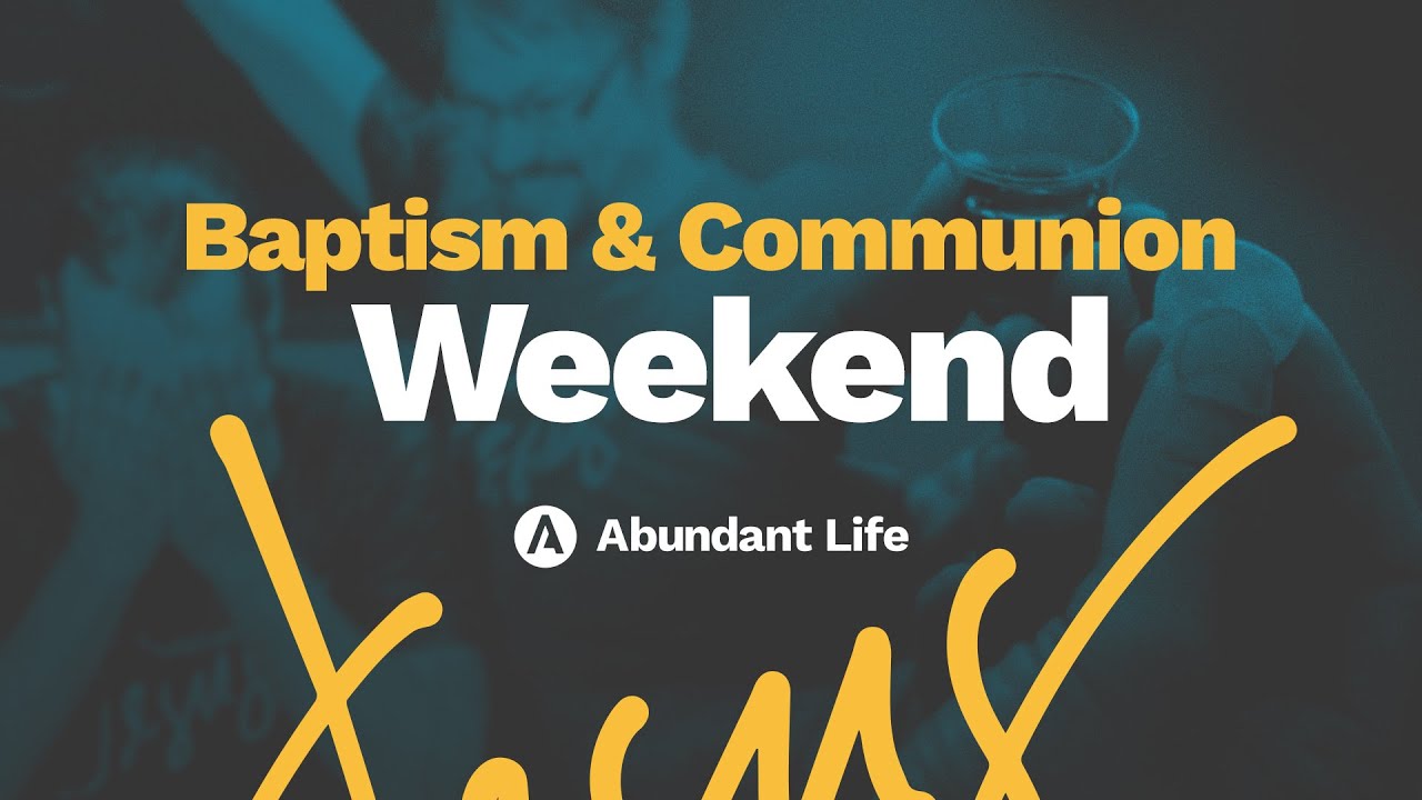 Baptism and Communion Service - YouTube