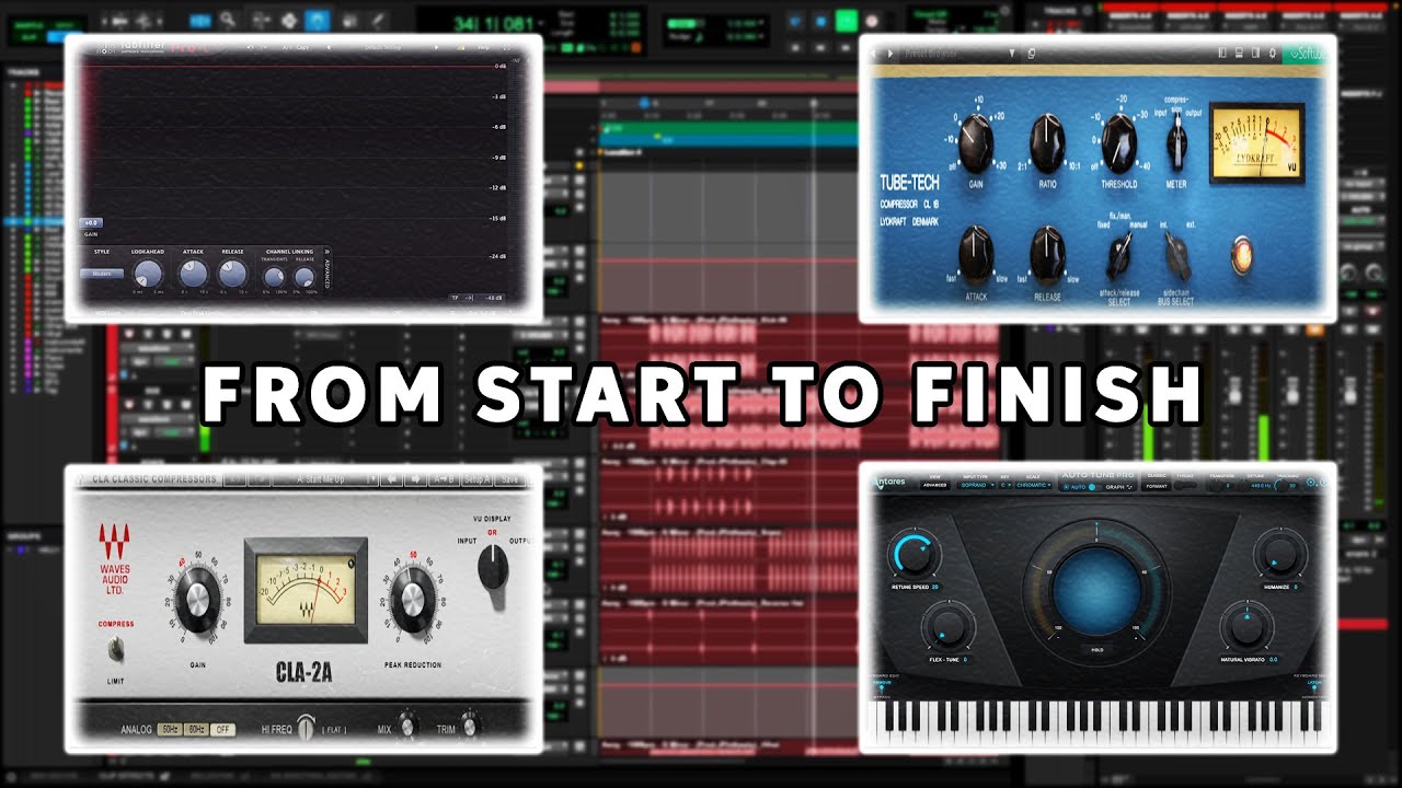 I Mix A Rap Song From Start To Finish In 49 Minutes (No Cuts) - YouTube