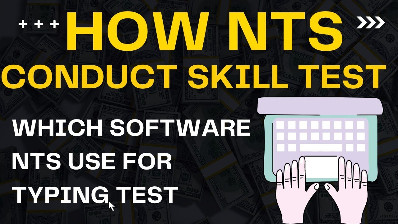How NTS conducts a typing test | WHICH SOFTWARE NTS USE FOR typing TEST ...