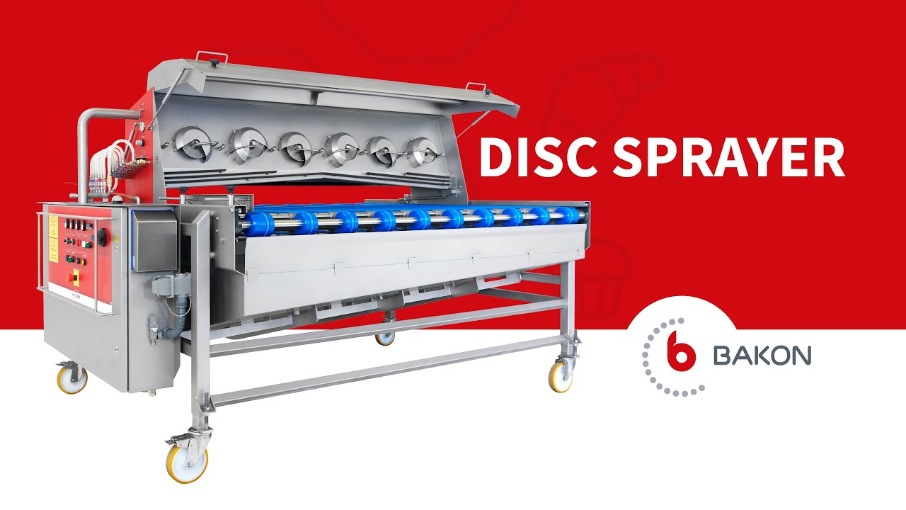 Disc Sprayer | Bakon Food Equipment - YouTube