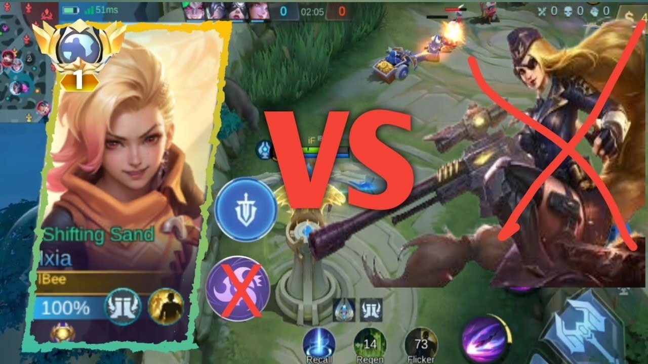 IXIA COUNTER LESLEY? CARA MAIN IXIA SOLO RANGKED ! Builds & Emblem Ixia ...