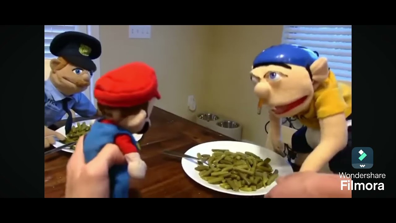 jeffy vs green beans @sml_reuploaded - YouTube