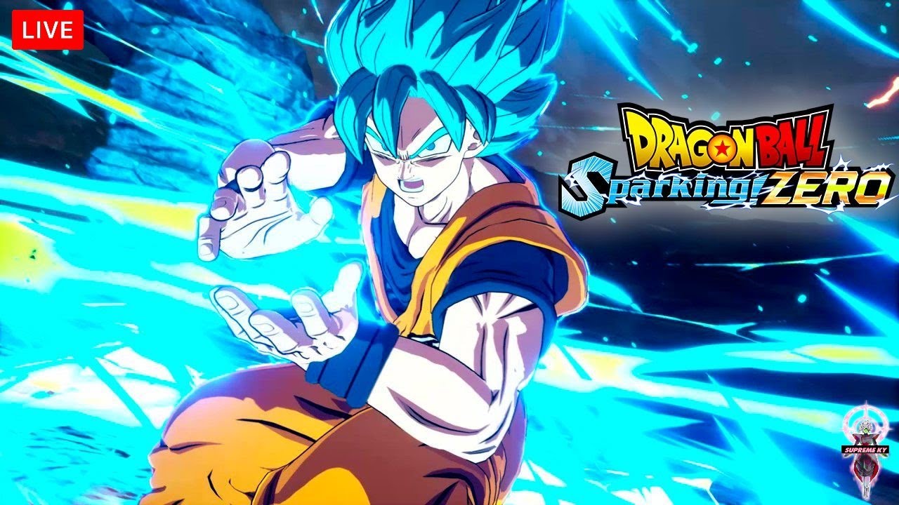 🔴 LIVE - SUPREME KY - SPARKING ZERO EP. 1 - YouTube