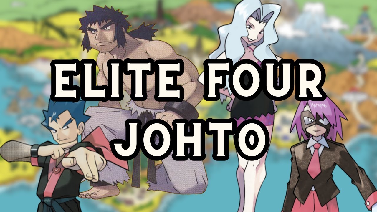 A ELITE FOUR DE JOHTO - YouTube