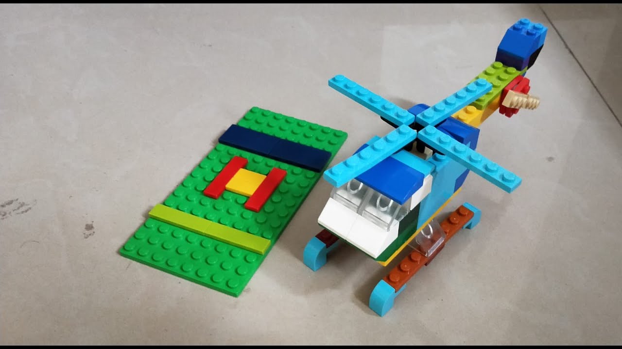 Making of Helicopter with LEGO 10696 - YouTube