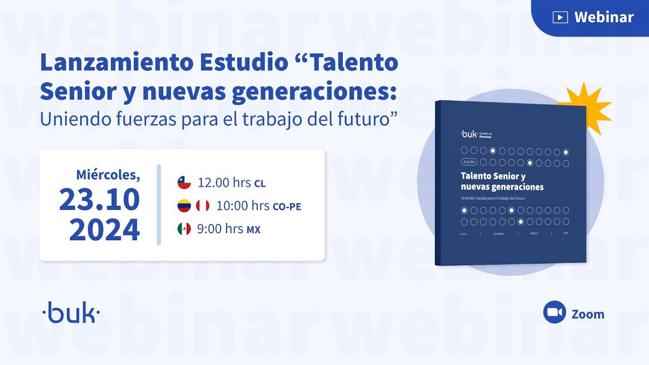 Lanzamiento Estudio “Talento Senior y nuevas generaciones" - YouTube