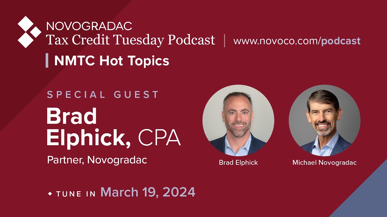 March 19, 2024: NMTC Hot Topics - YouTube