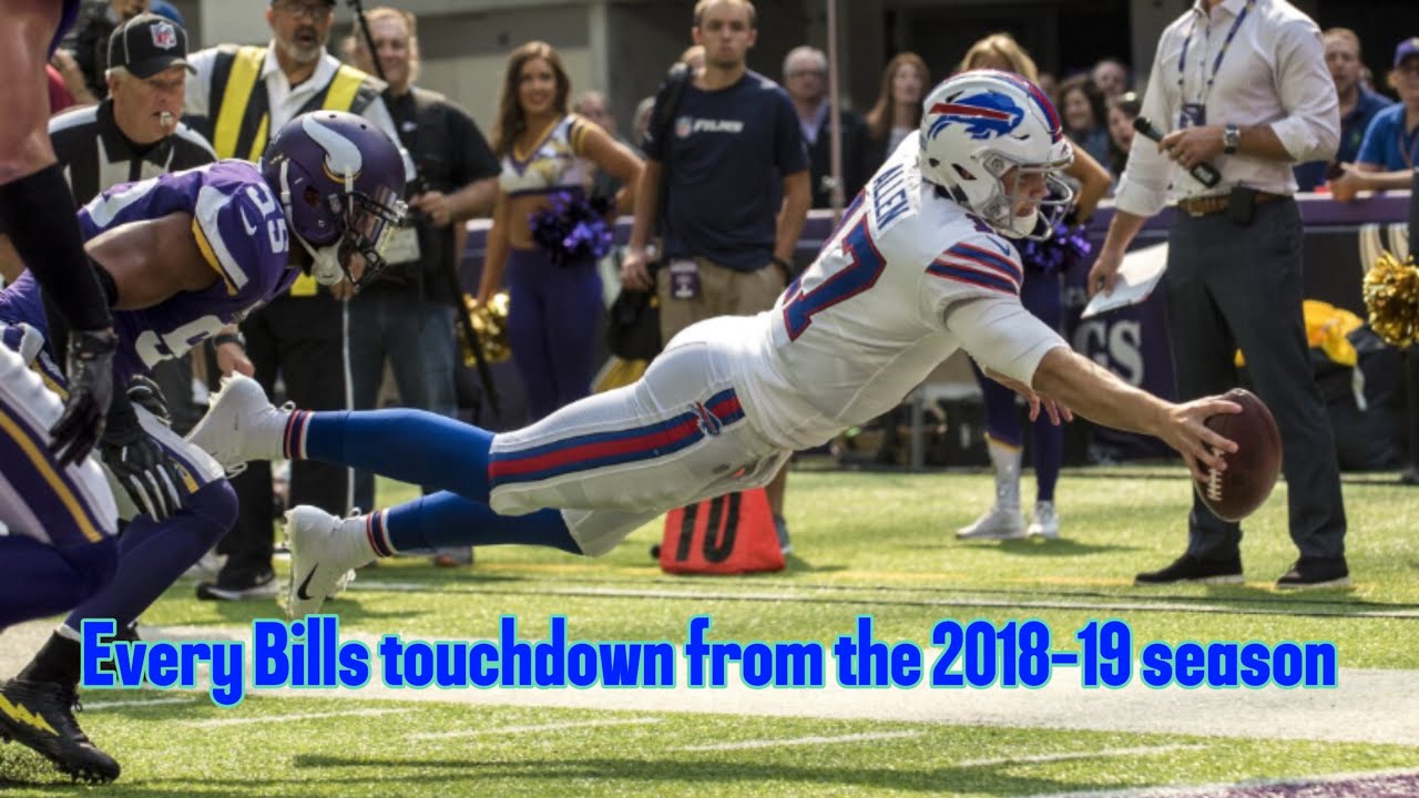 Every Buffalo Bills touchdown from the 2018-19 season! - YouTube