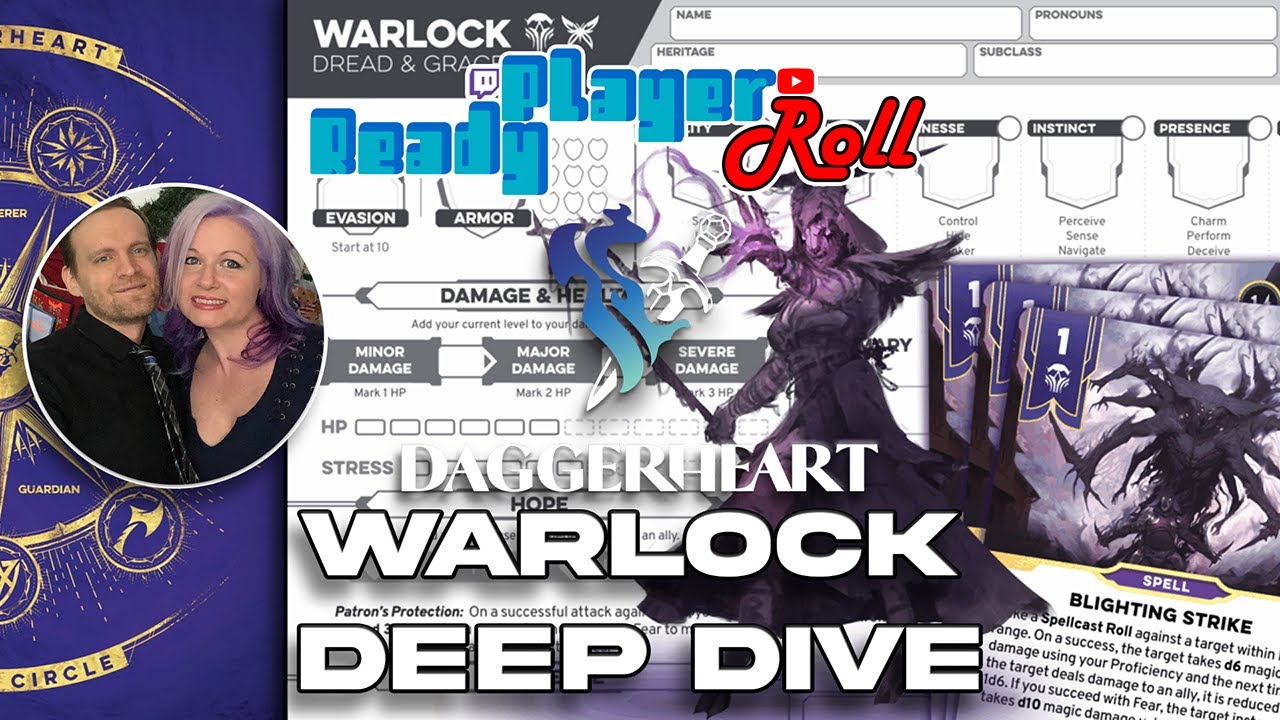 Warlock Deep Dive | Daggerheart’s Patron-Powered Class of Favor, Fear ...