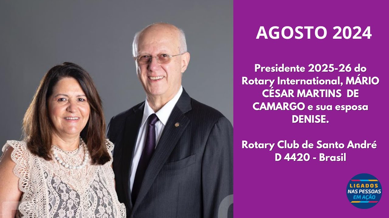 AGOSTO 2024 - PRESIDENTE ELEITO MÁRIO CÉSAR MARTINS DE CAMARGO - YouTube