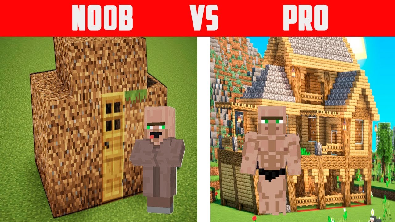 Noob vs Pro in Minecraft - YouTube
