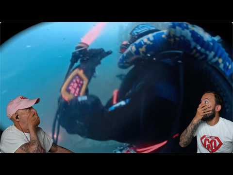 Divers React to horrific failed rebreather bailout