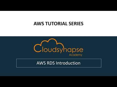 AWS RDS Multi-AZ Deployment - YouTube