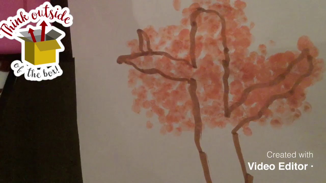 Cool tree drawing - YouTube
