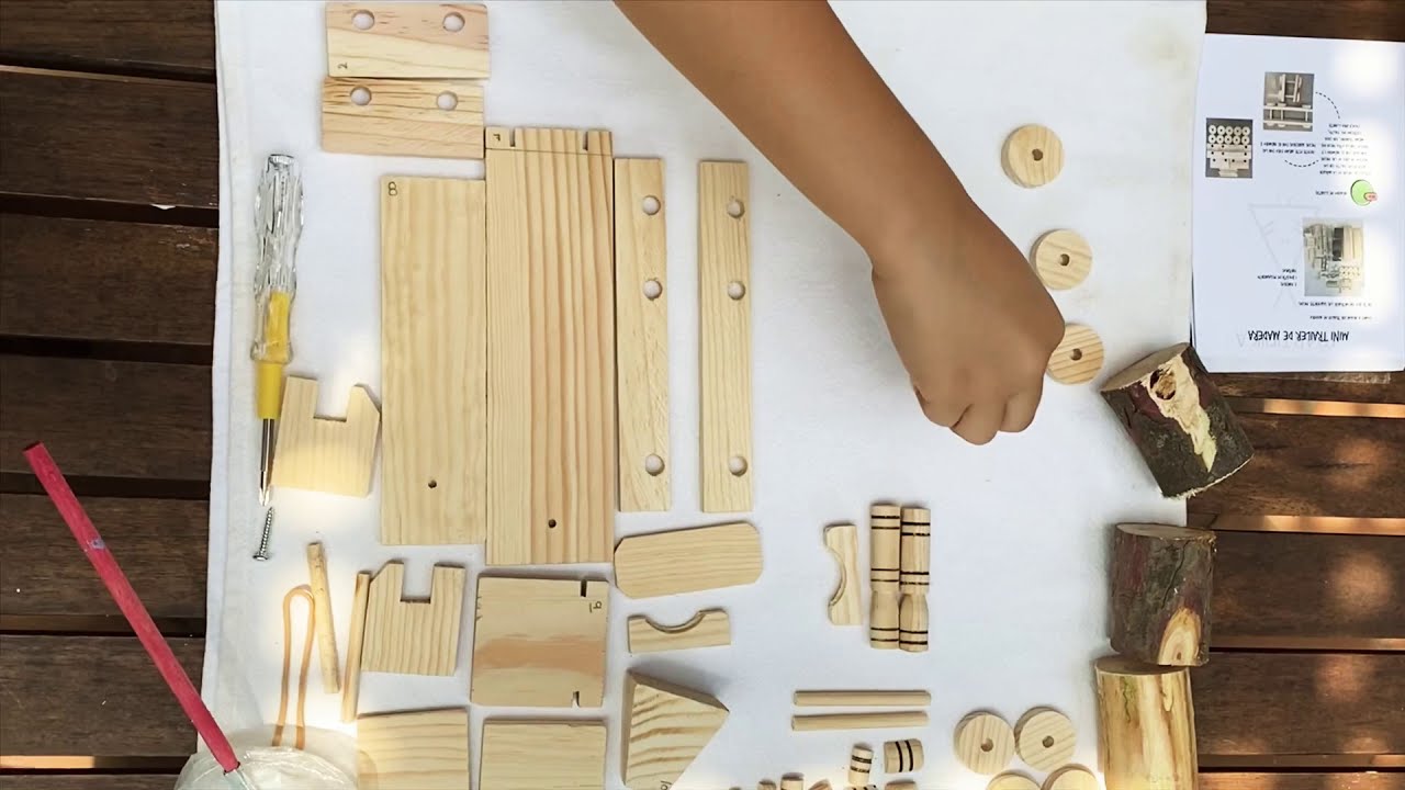 Tutorial Mini Trailer de Madera - YouTube