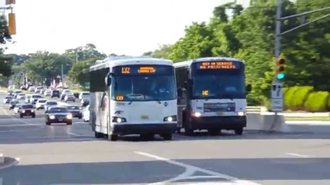 NJ TRANSIT DESIGNLINE ECO COACH BUS 7208 ON THE 132 IN HOWELL NEW ...