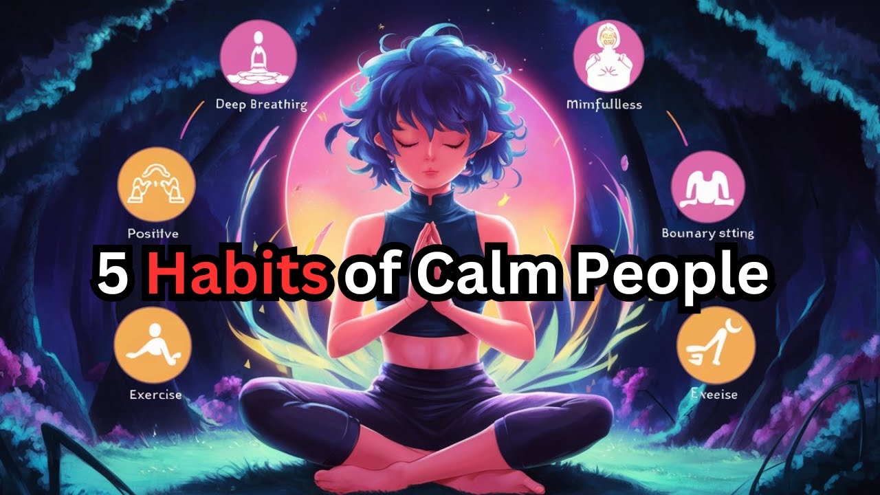 5 habits of Calm People - YouTube