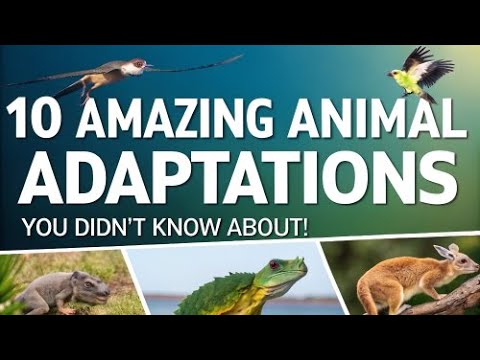 10 Amazing Animal Adaptations You Didn't Know About! - YouTube