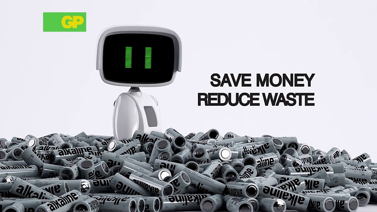 GP Batteries - Save Money With Rechargeable Batteries - YouTube