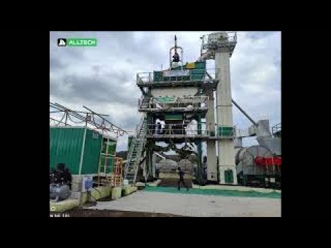 ALLTECH ASPHALT BATCH MIX PLANT OF CAPACITY 160 TPH MODEL "UNIBLACK2000 ...