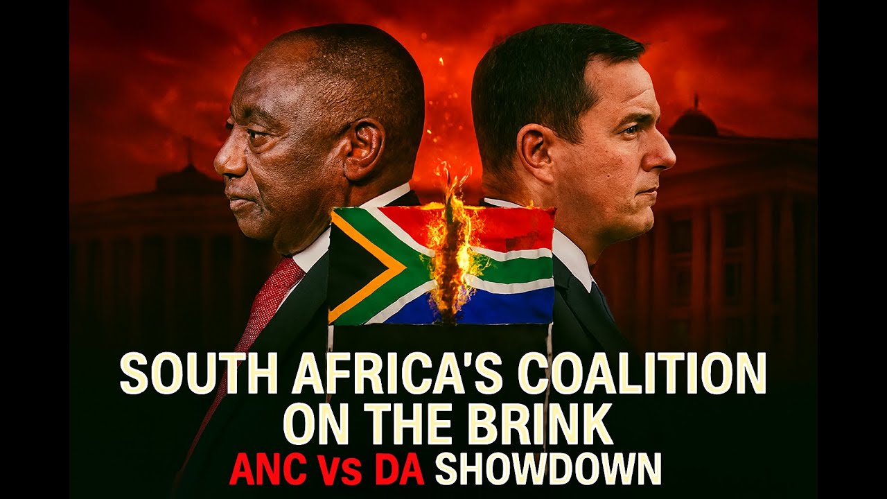ANC vs. DA: The Coalition War Tearing South Africa Apart! - YouTube