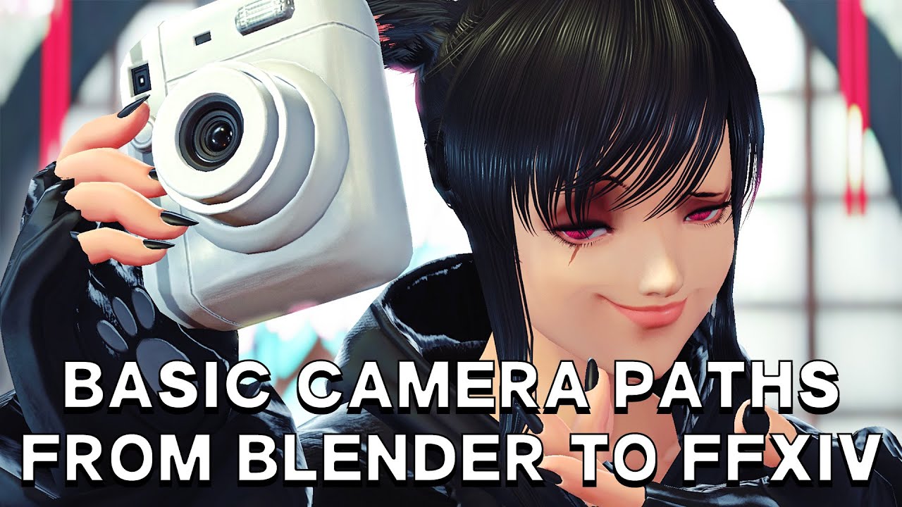 How To Make and Import Basic Camera Paths Into FFXIV - YouTube