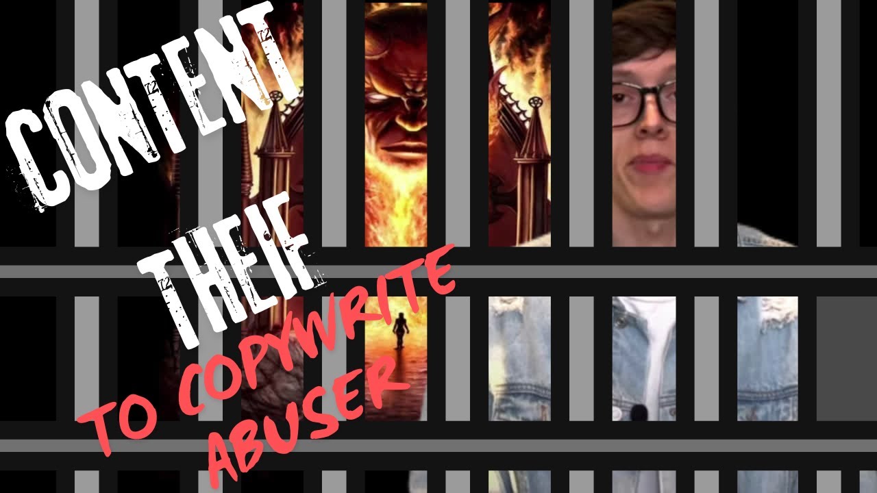 From Content Thief to Copywrite Abuser.... - YouTube