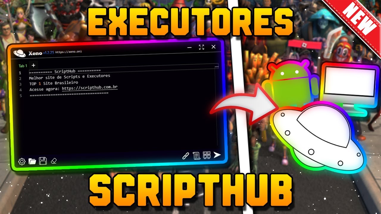 🔥 ScriptHub - Como Baixar Executor/Injetor de Scripts Para Roblox ...