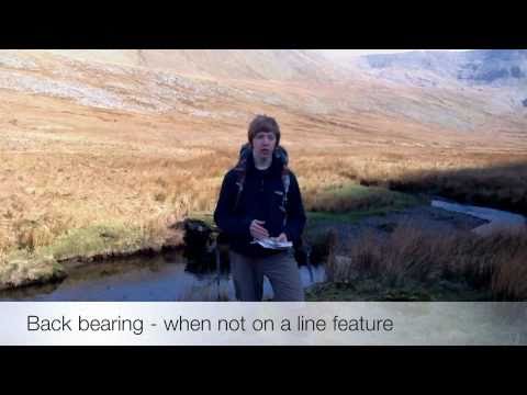 Using A Back Bearing To Locate Your Position on Your Map - YouTube