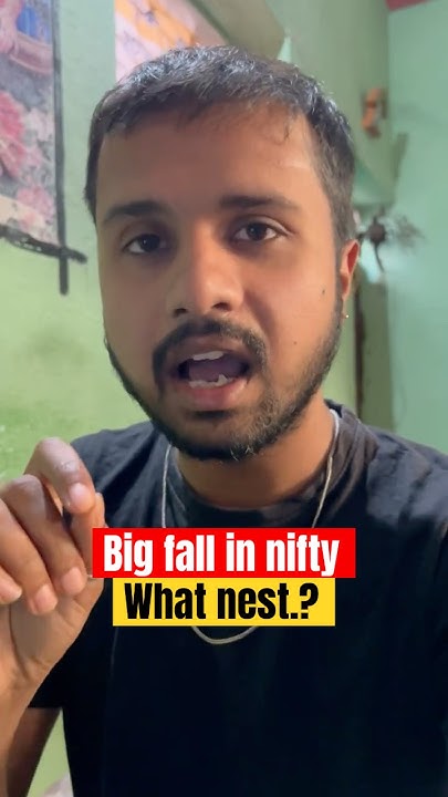 Nifty big crash what nest? #livetrading #nifty - YouTube