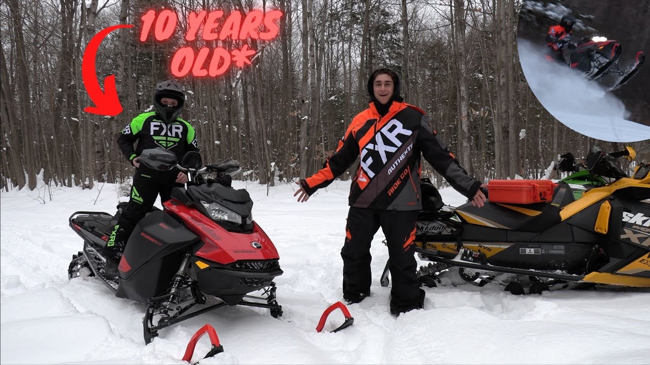 2021 Ski-Doo Summit 600R FIRST RIDE!!! - YouTube
