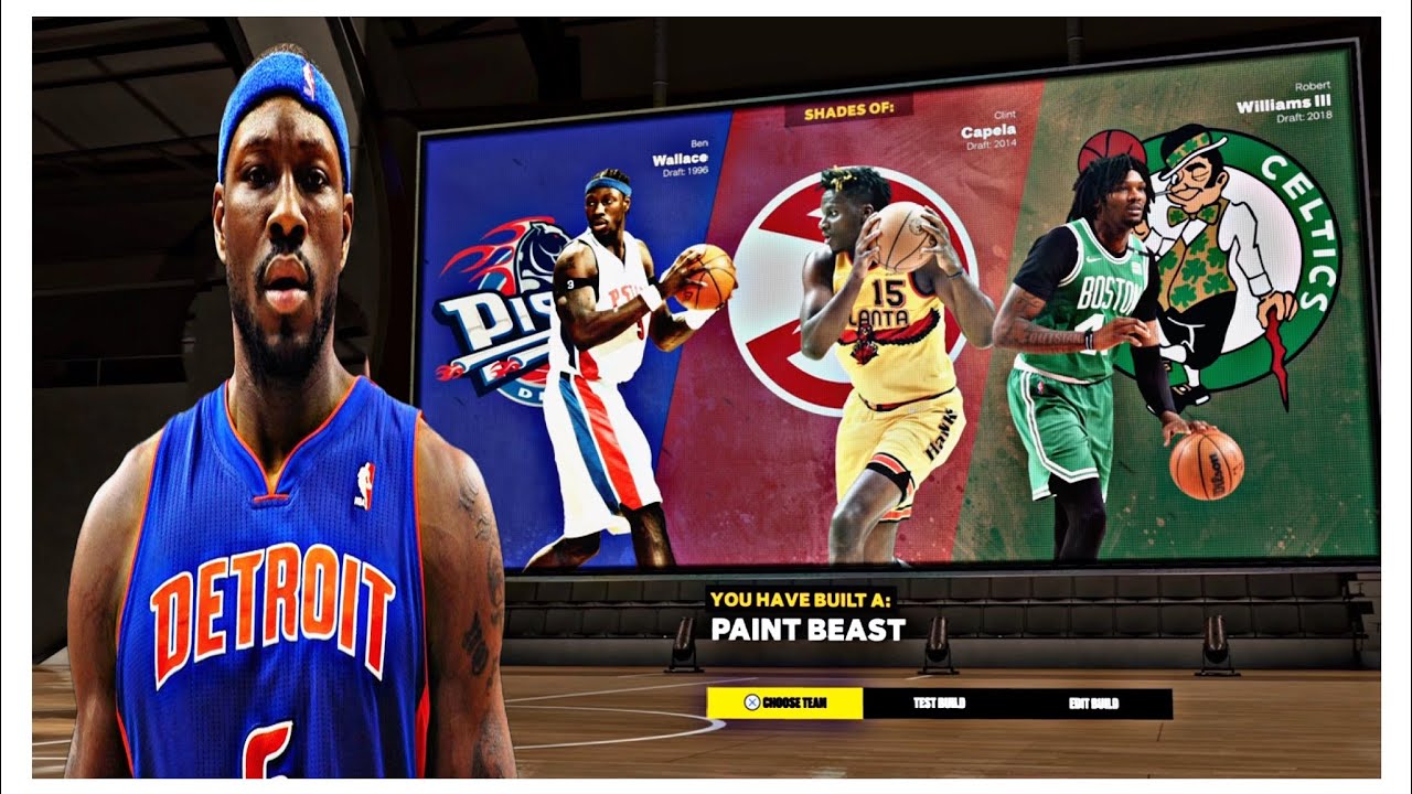 ATHLETIC BEN WALLACE BUILD NBA 2K23 NEXT GEN (REAL LIFE BUILD SERIES ...